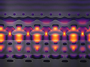 Optics & Photonics News - A Particle Accelerator on a Chip