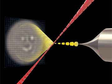 Optics & Photonics News - Intense Laser Pulses Sculpt Electron Beams