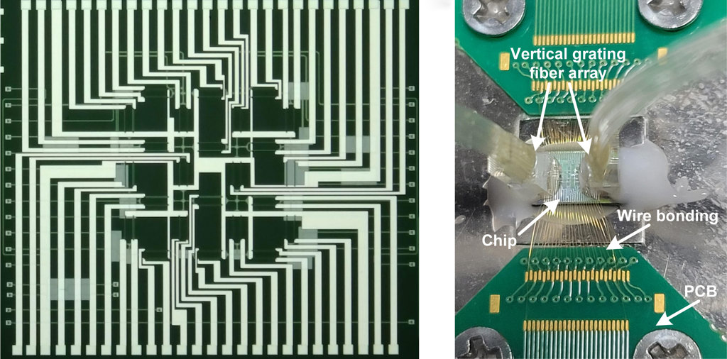 Optics & Photonics News - Optical Chip Offers Programmable Promise