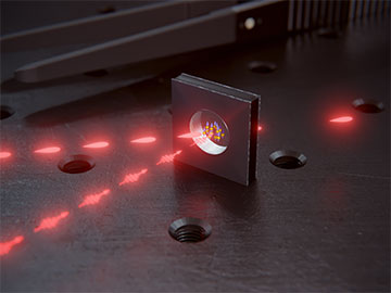 Optics & Photonics News - Quantum Memory Shows Promise at Scale
